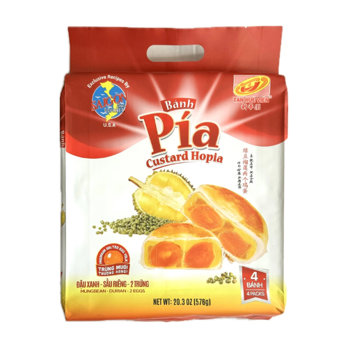 Banh Pia Custard Hopia 4 Pcs – Shop Asian Foods